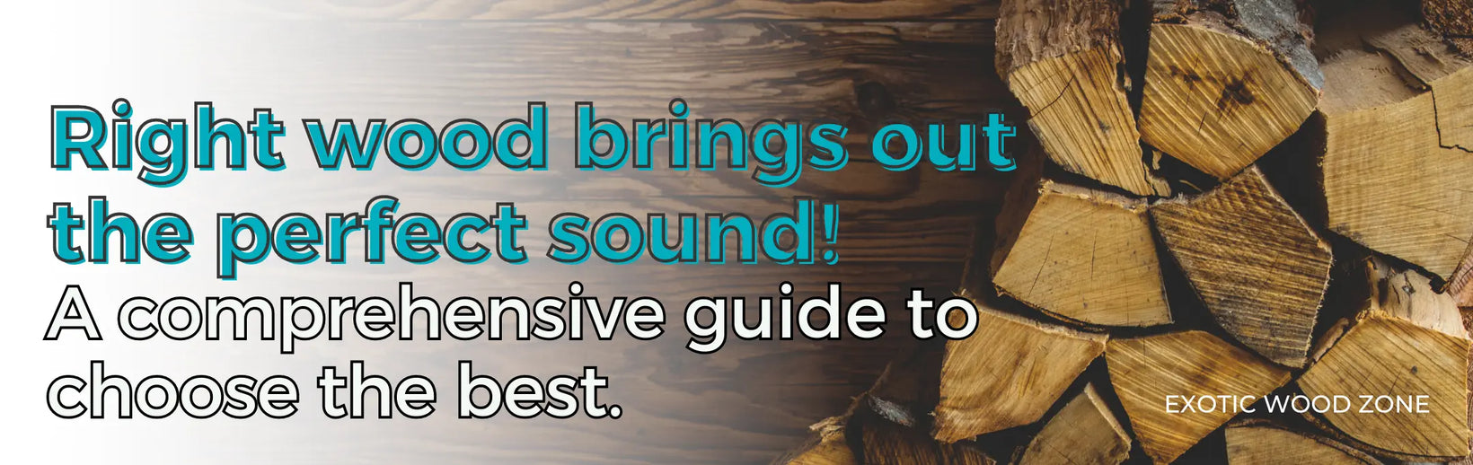 Right wood on wooden speakers for perfect sound – Exotic Wood Zone