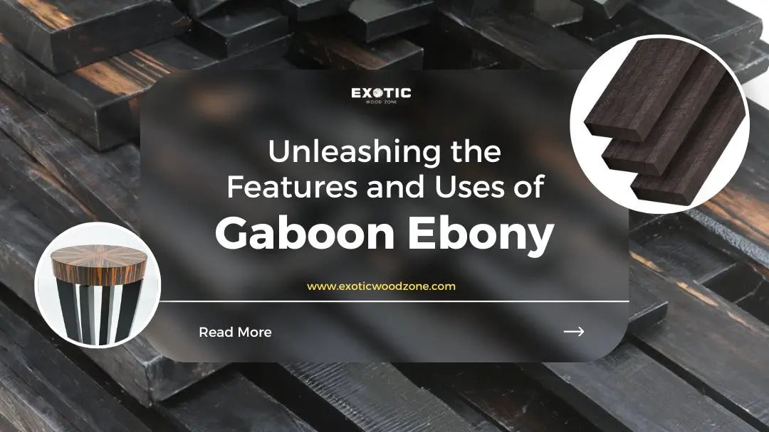 Introduction to wood species Gaboon Ebony - Exotic Wood Zone – Exotic ...