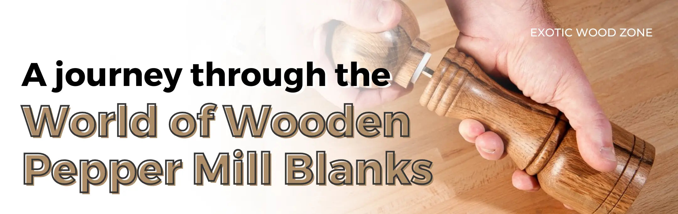 The World of Wooden Pepper Mill blanks – Exotic Wood Zone