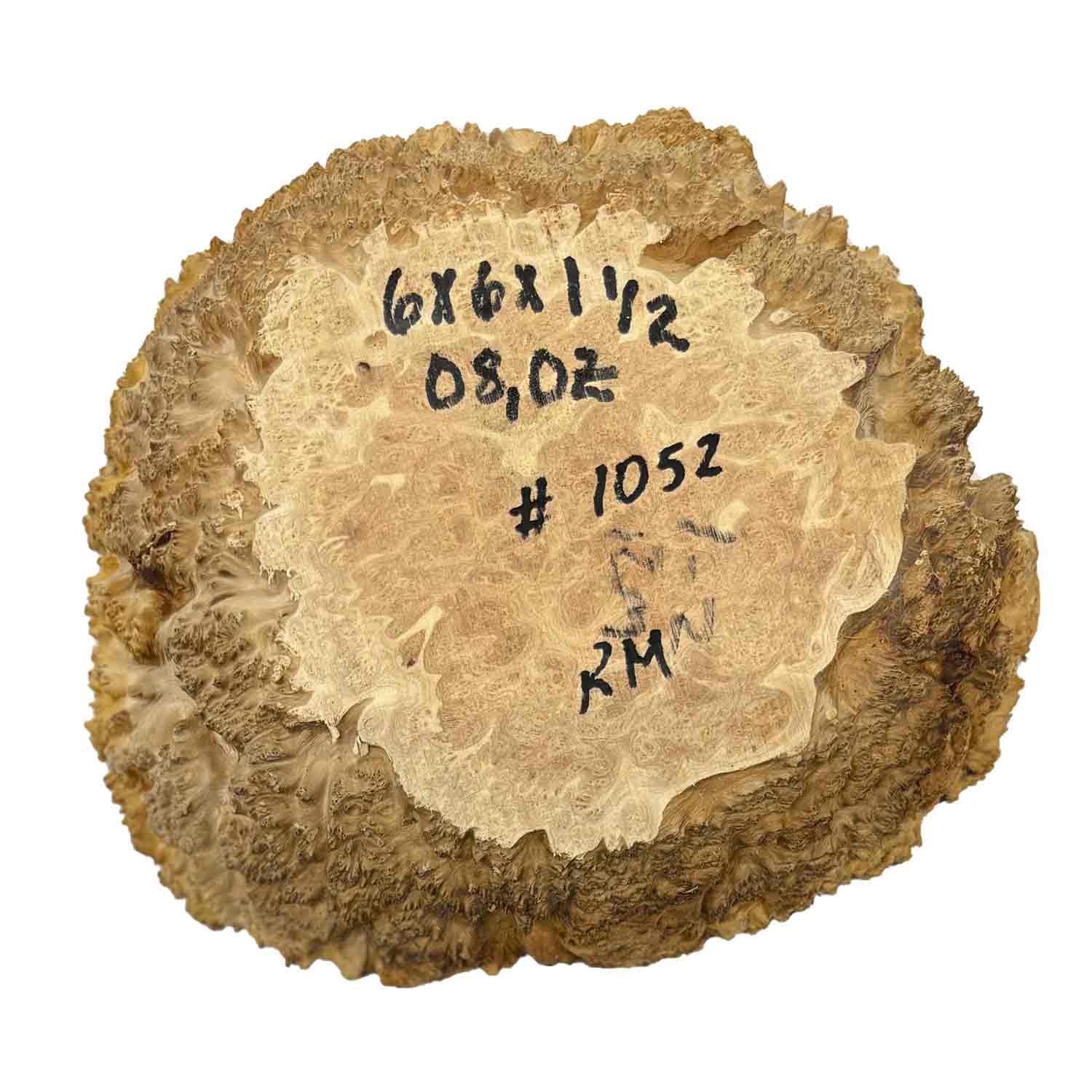 Red Mallee Burl Cookies - 6" x 6" x 1-1/2" #1052 – Exotic Wood Zone