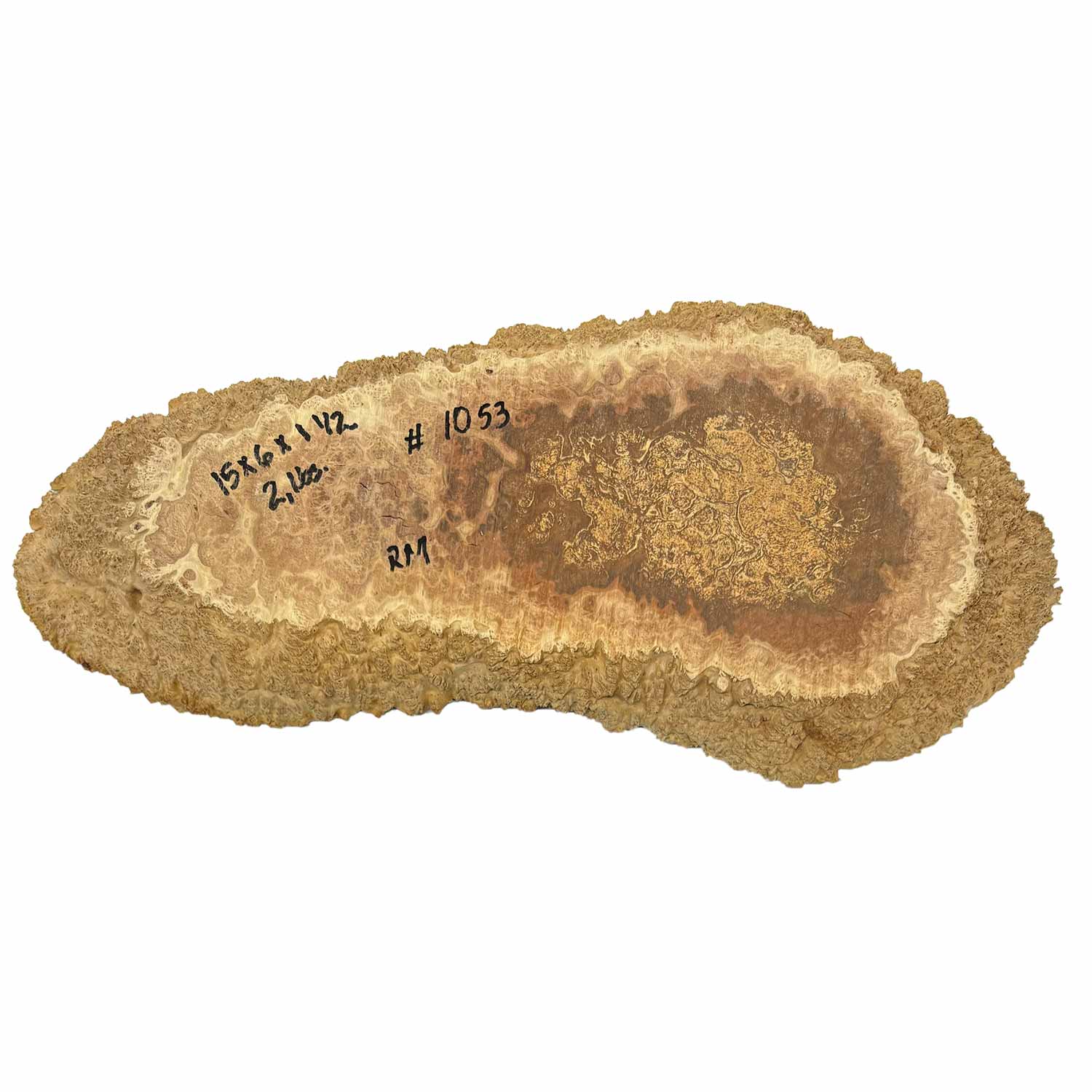 Red Mallee Burl Cookies - 15" x 6" x 1-1/2" #1053 – Exotic Wood Zone