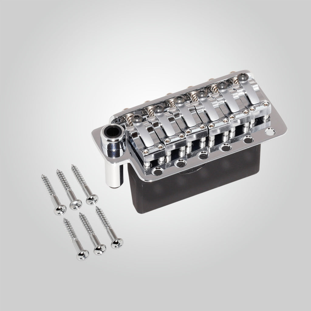 Gotoh 510T Tremolo Bridge – Locking Steel Saddles, Chrome, 42mm FST ...