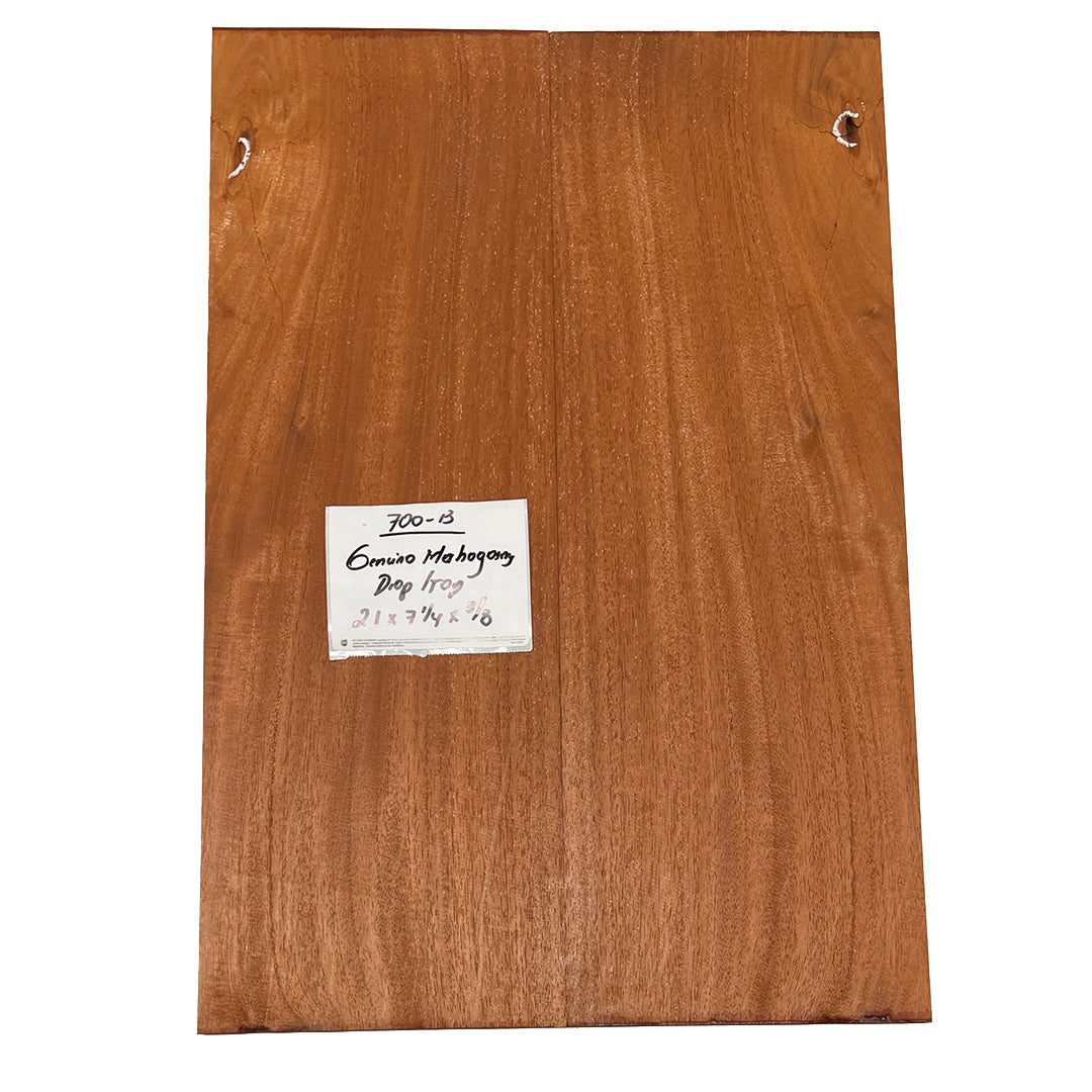 Genuine Mahogany Drop Top 21" x 7-1/4" x 3/8" #700-B - Exotic Wood ...