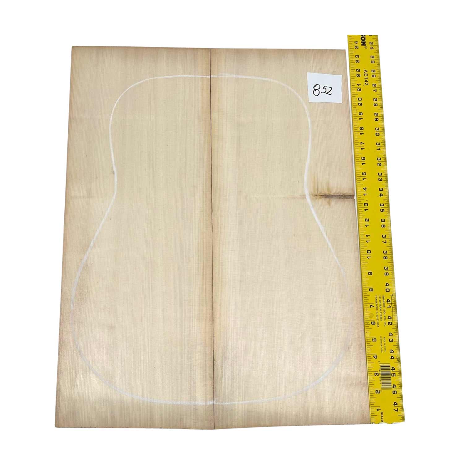 Tapa de guitarra clásica de abeto alemán #503 – Exotic Wood Zone