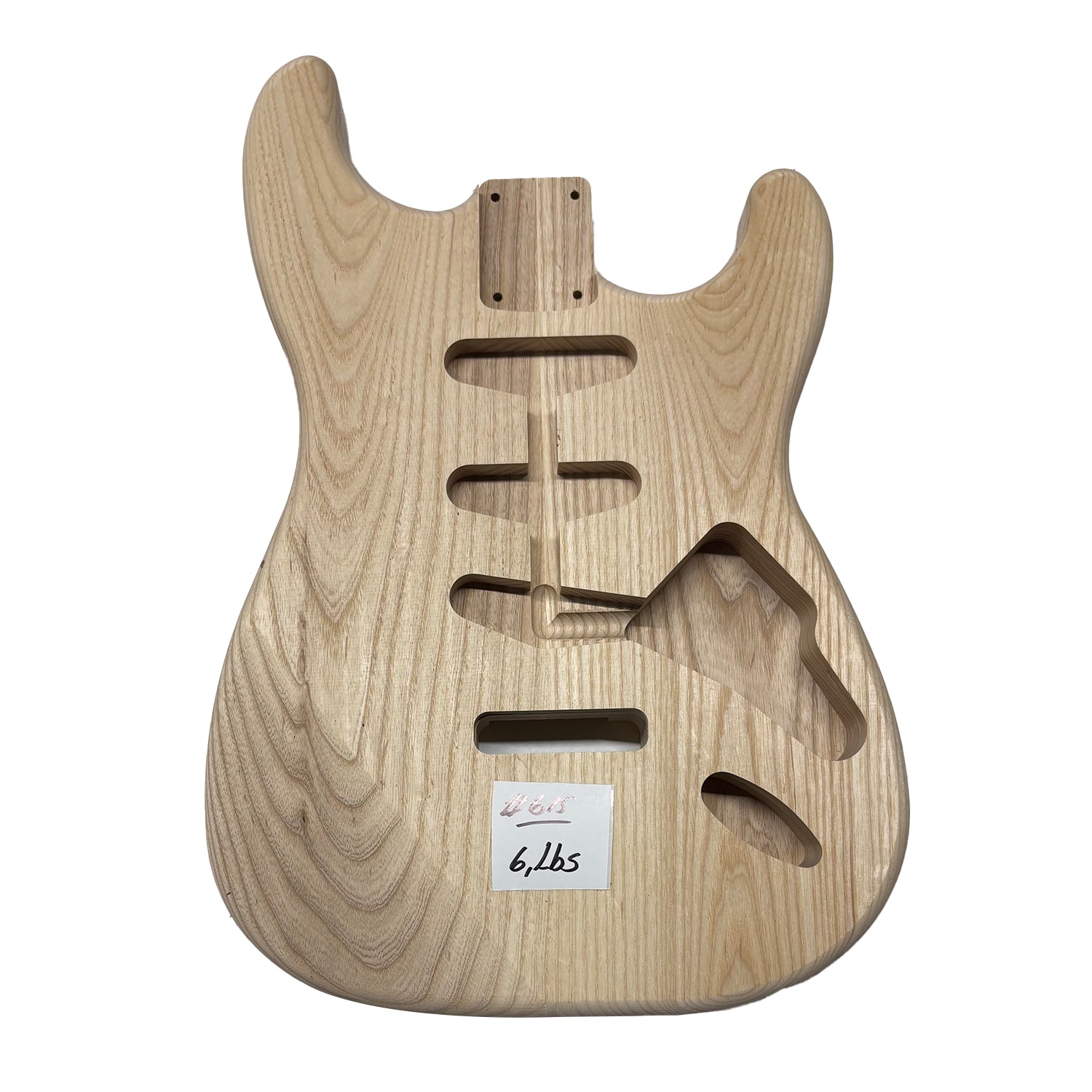 Ash Unfinished Electric Guitar Body for Fender Strat Style Guitar ...
