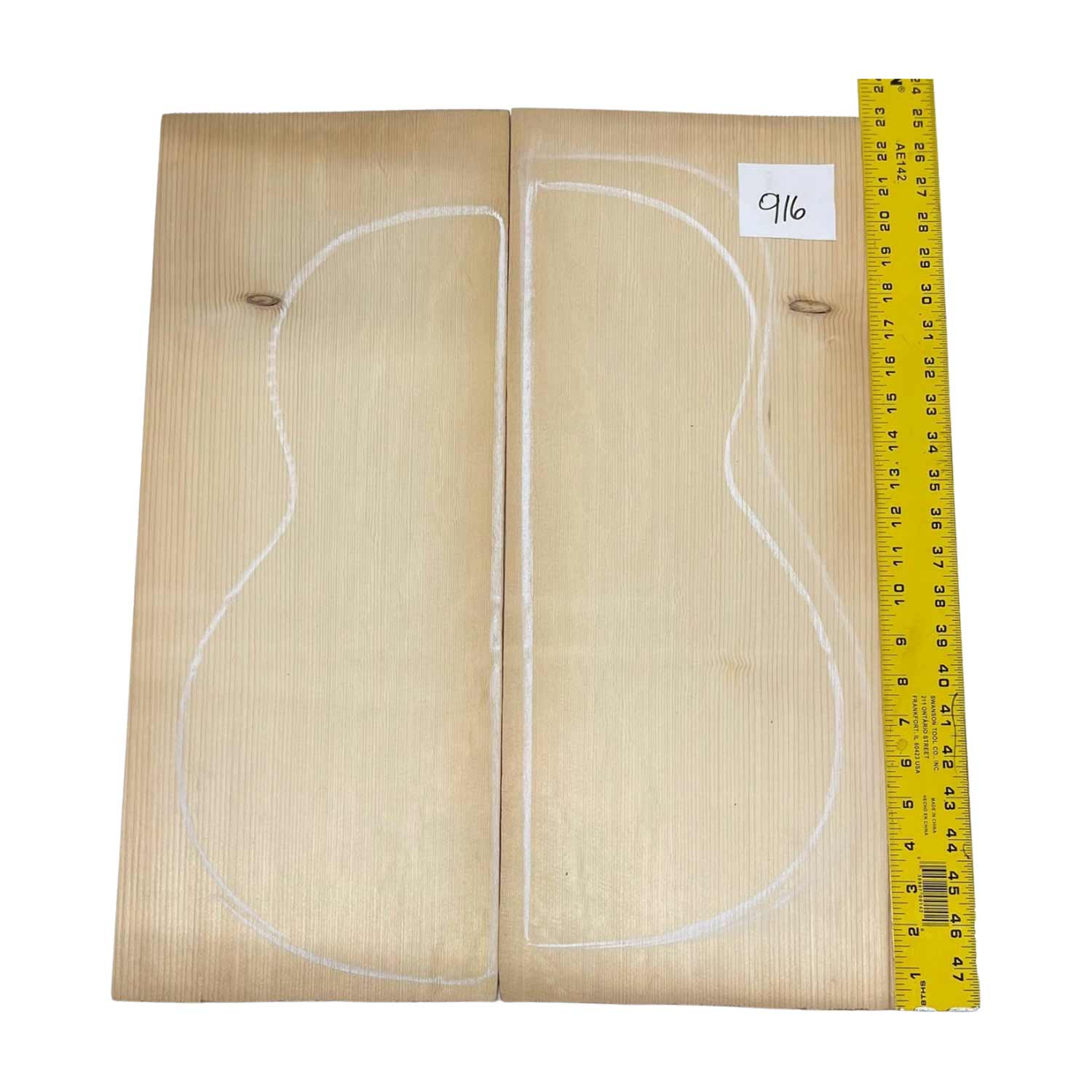 German Spruce Bookmatched Classical Guitar Tops #916 – Exotic Wood Zone