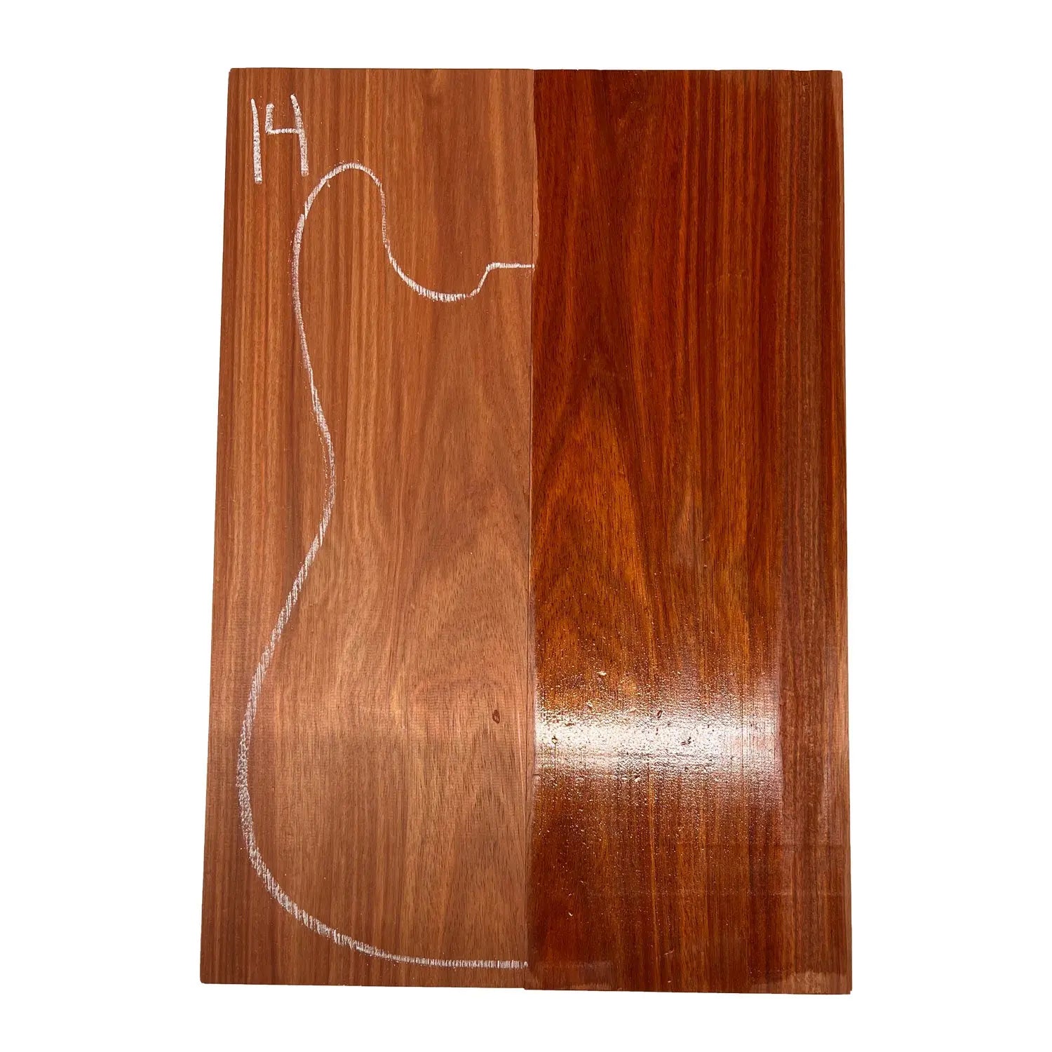 Bloodwood Guitar Drop Tops 21" x 7" x 3/8" #14 - Exotic Wood Zone ...