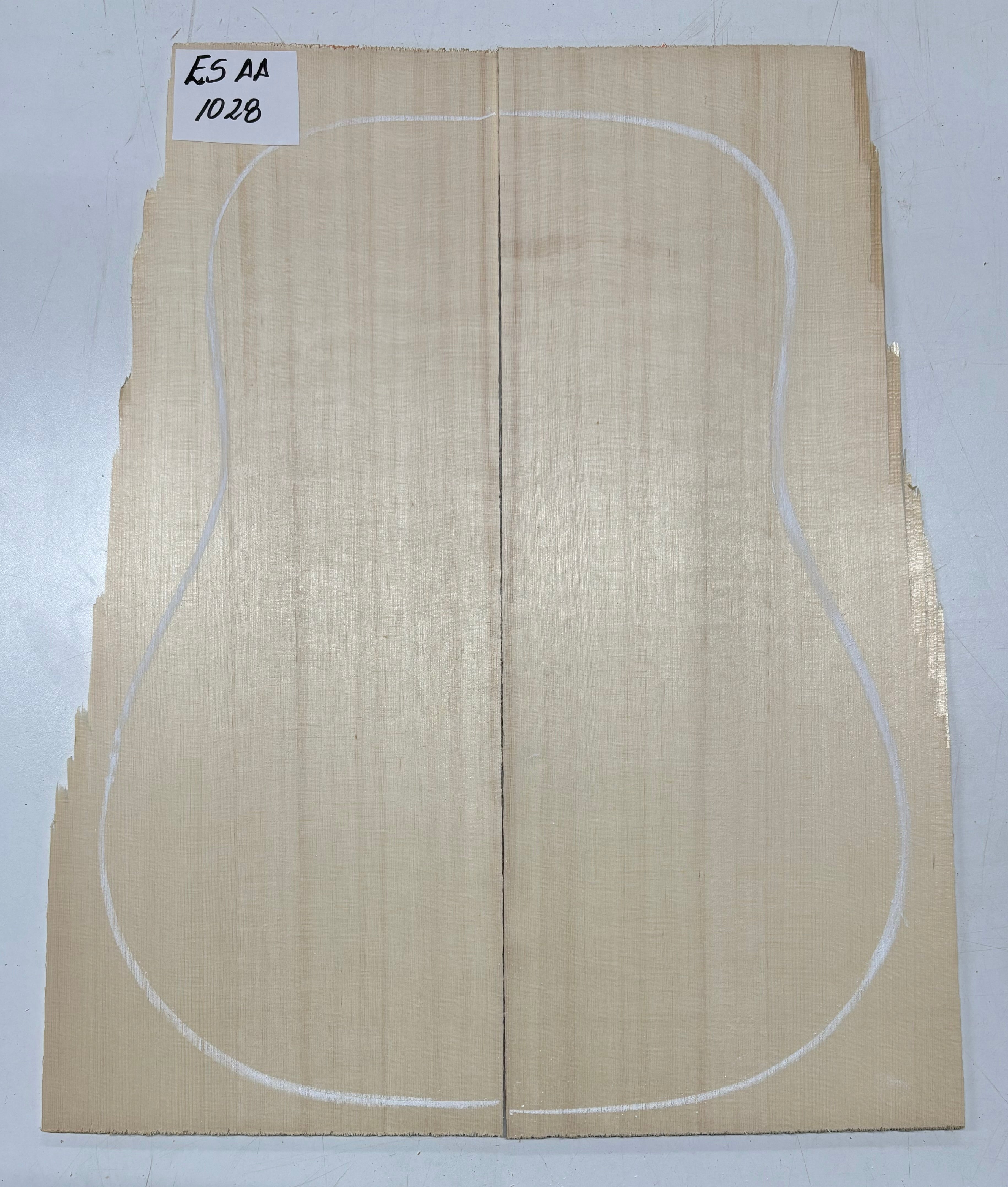 Engelmann Spruce Bookmatched Guitar Top For Dreadnought Guitars ES AA ...