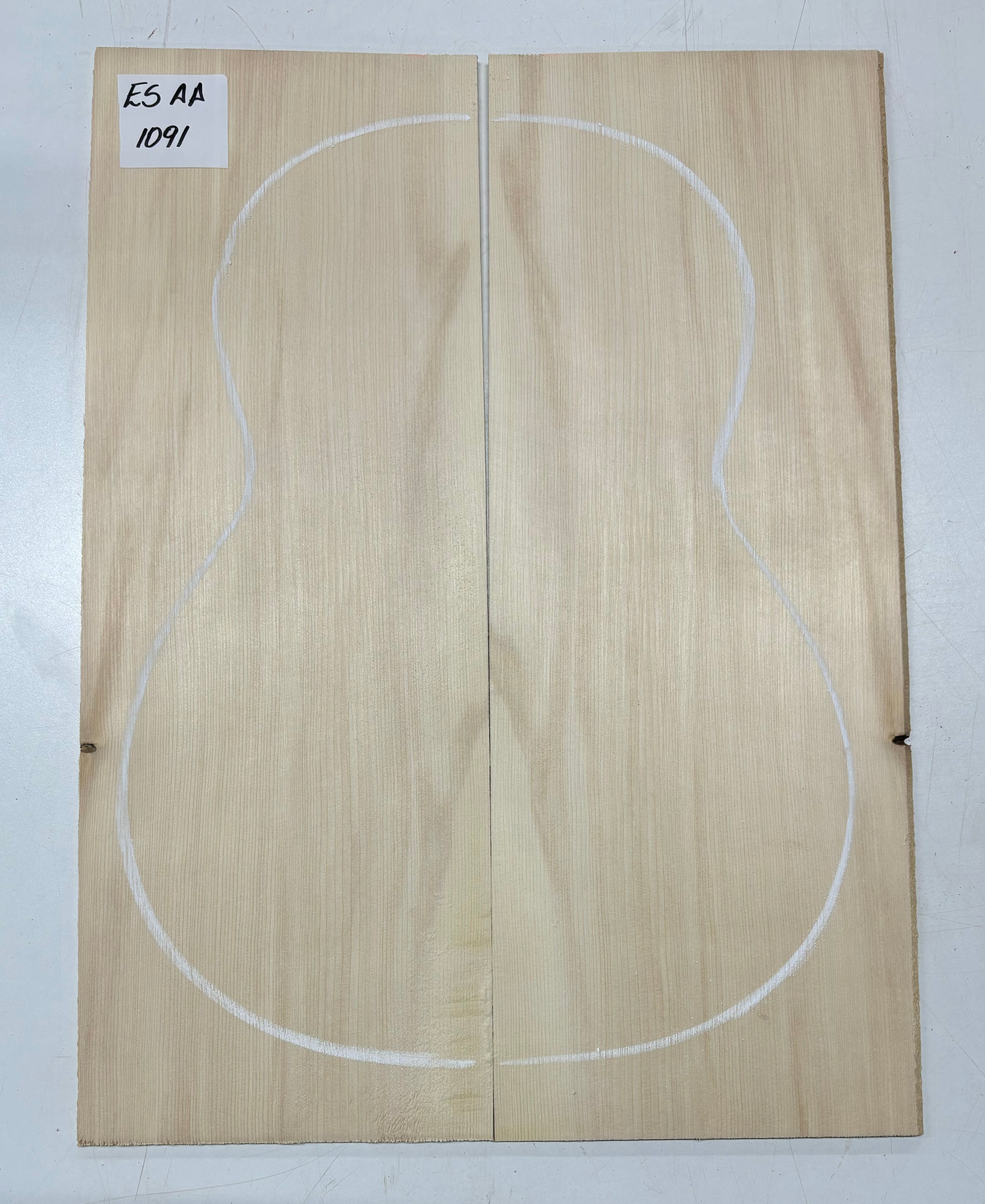 Engelmann Spruce Bookmatched Guitar Top For Classical Guitars ES AA #1 ...