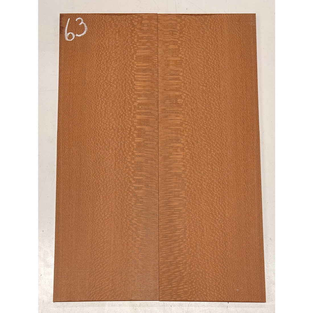 Leopardwood Bookmatched Guitar Drop Tops 21" x 7-1/4" x 1/4" #63 ...