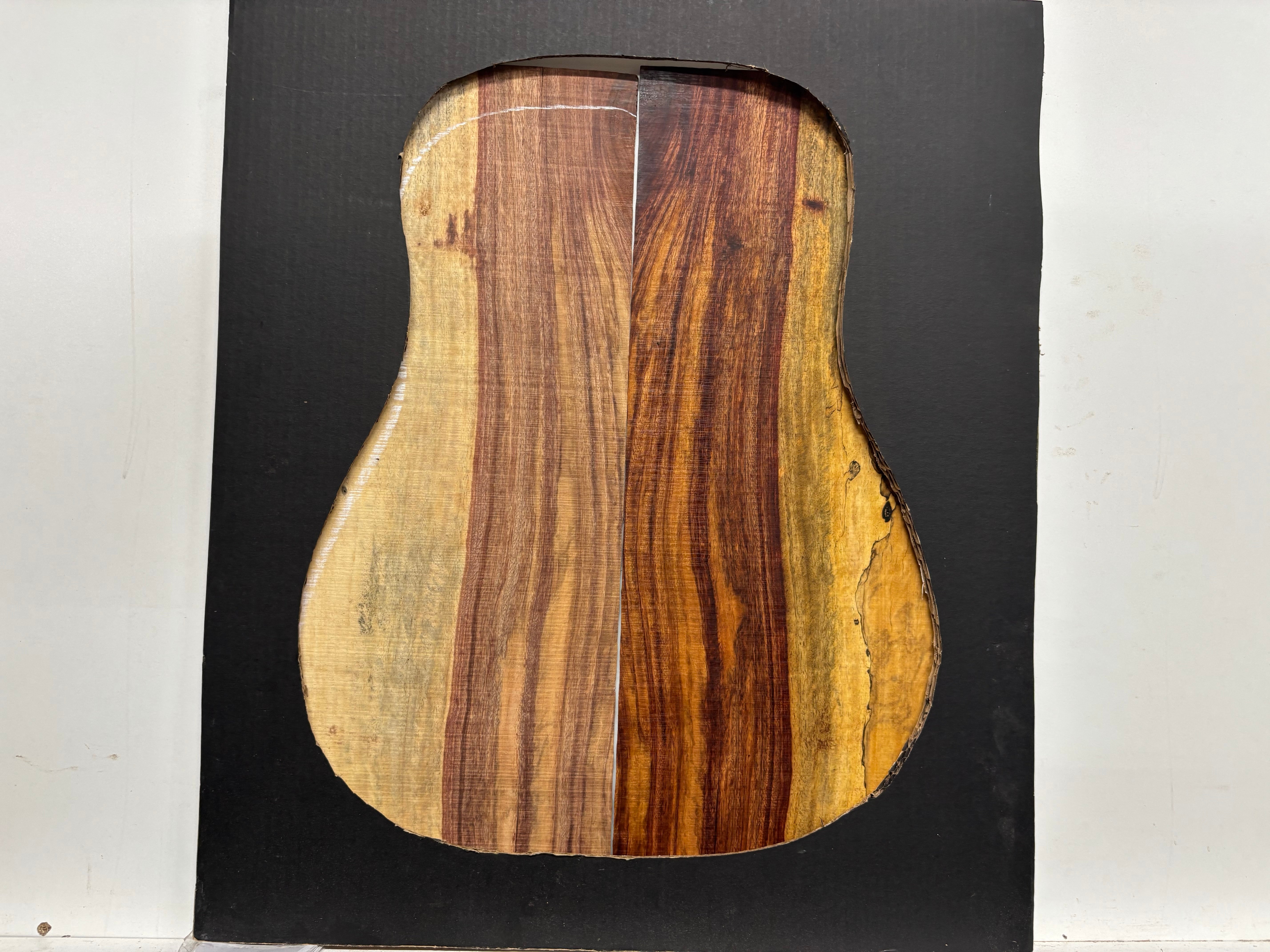 Royal Red Tamarind Dreadnought Guitar Back Set #709 – Exotic Wood Zone