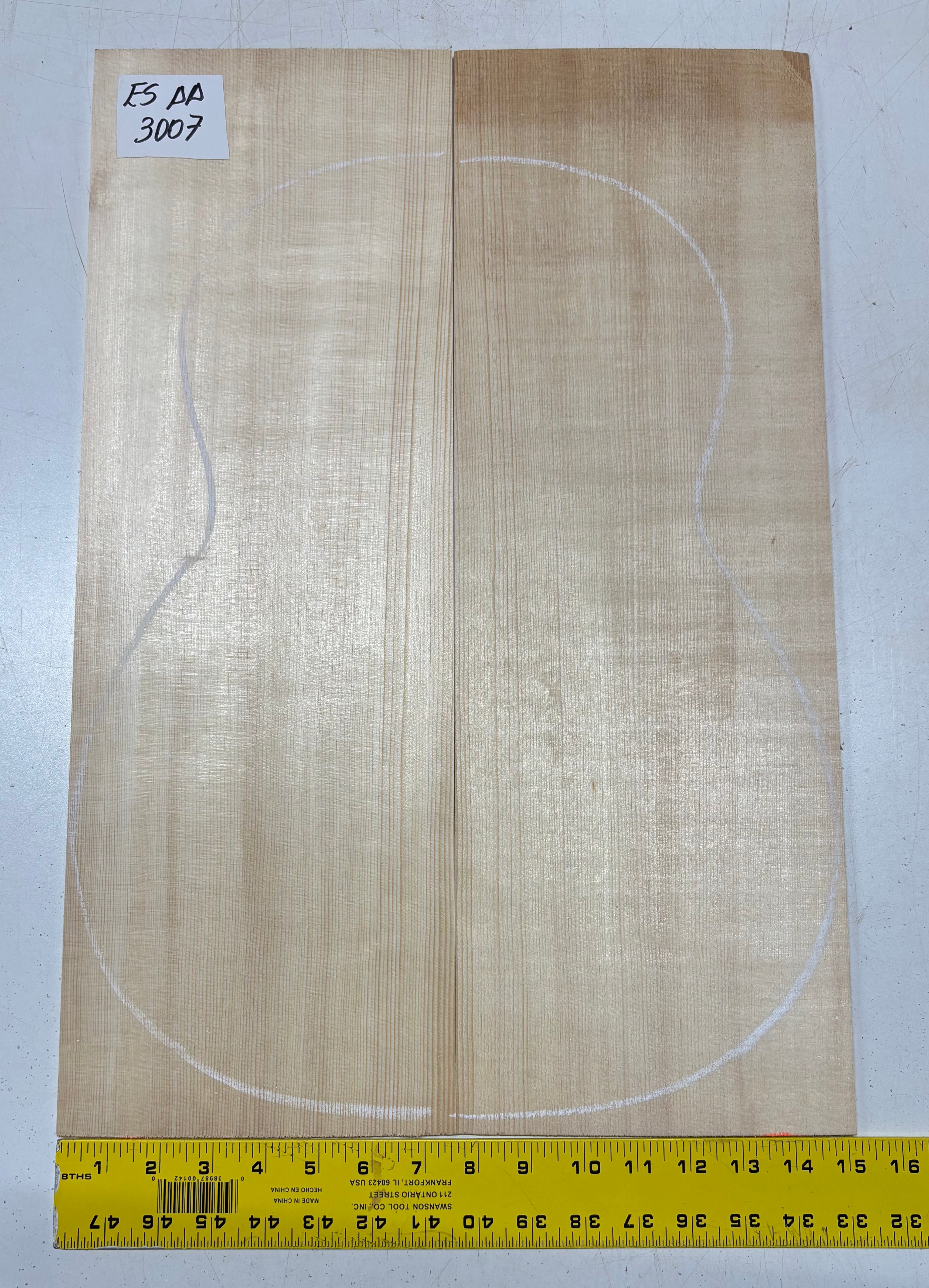 Engelmann Spruce Guitar Top For Classical Guitars ES AA #3007 – Exotic ...