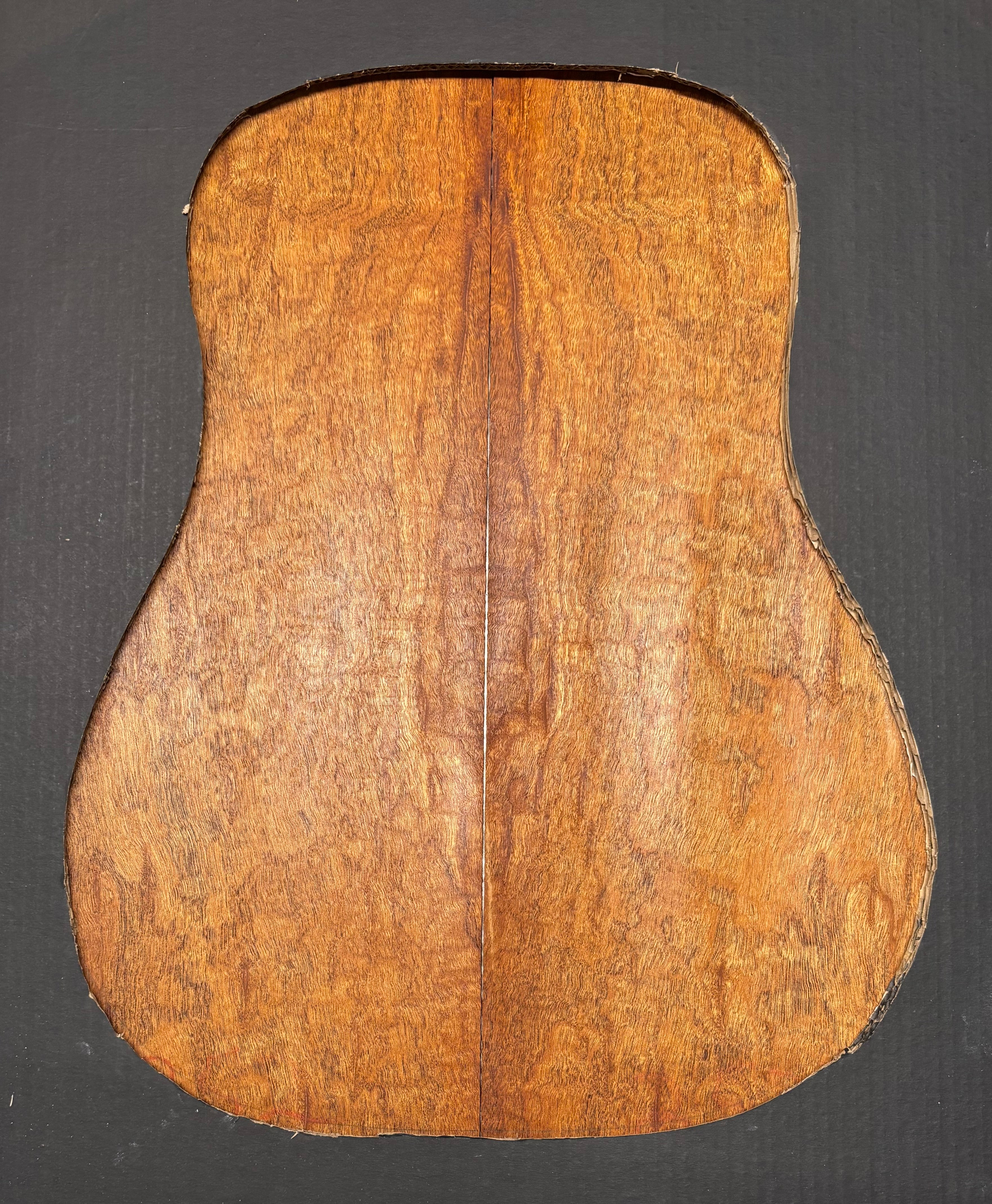 Rare Peacock Flame Mahogany Dreadnought Guitar Back Set #2004 – Exotic ...