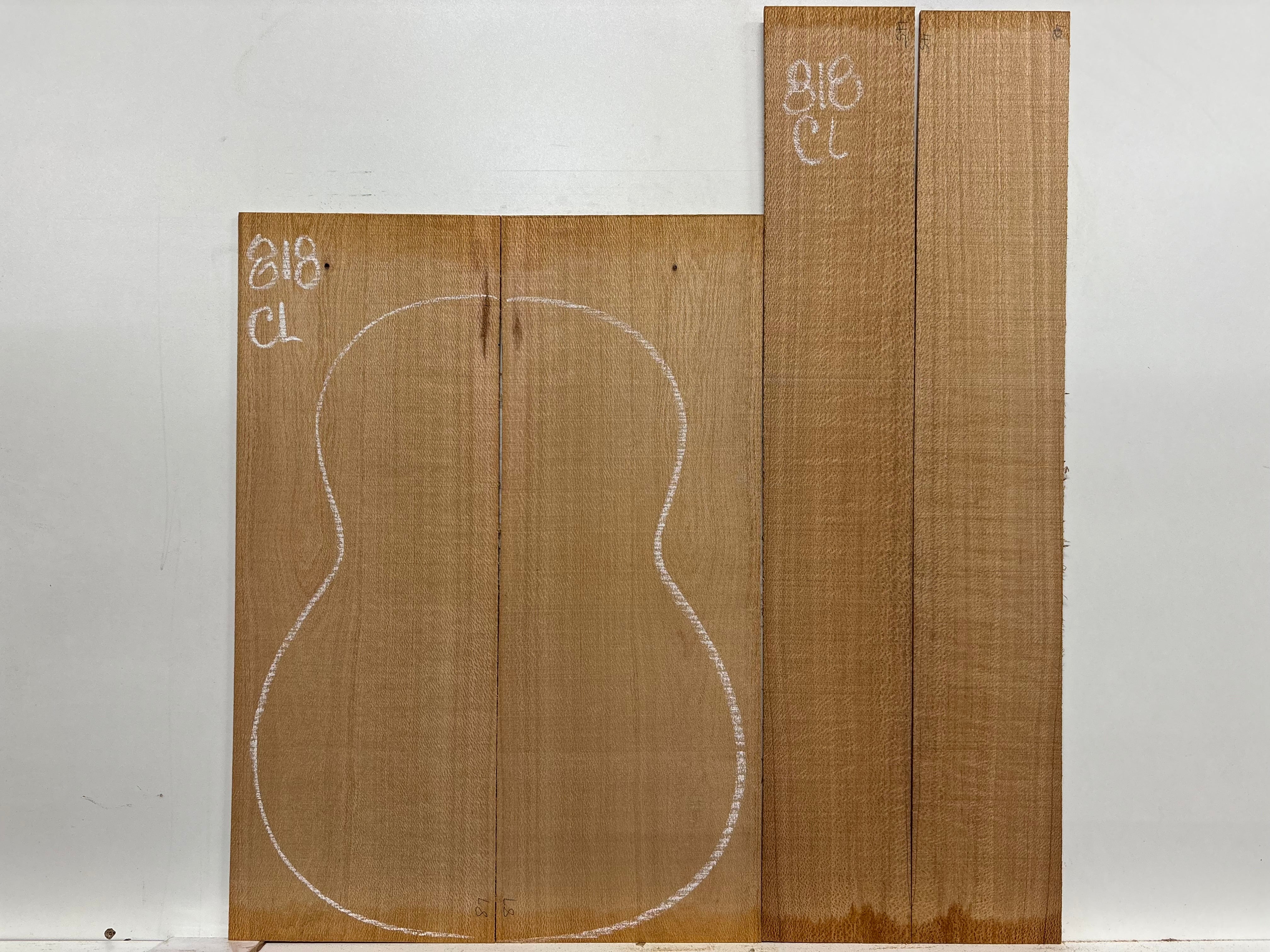Lacewood Classical Guitar Back & Side Set #818 – Exotic Wood Zone