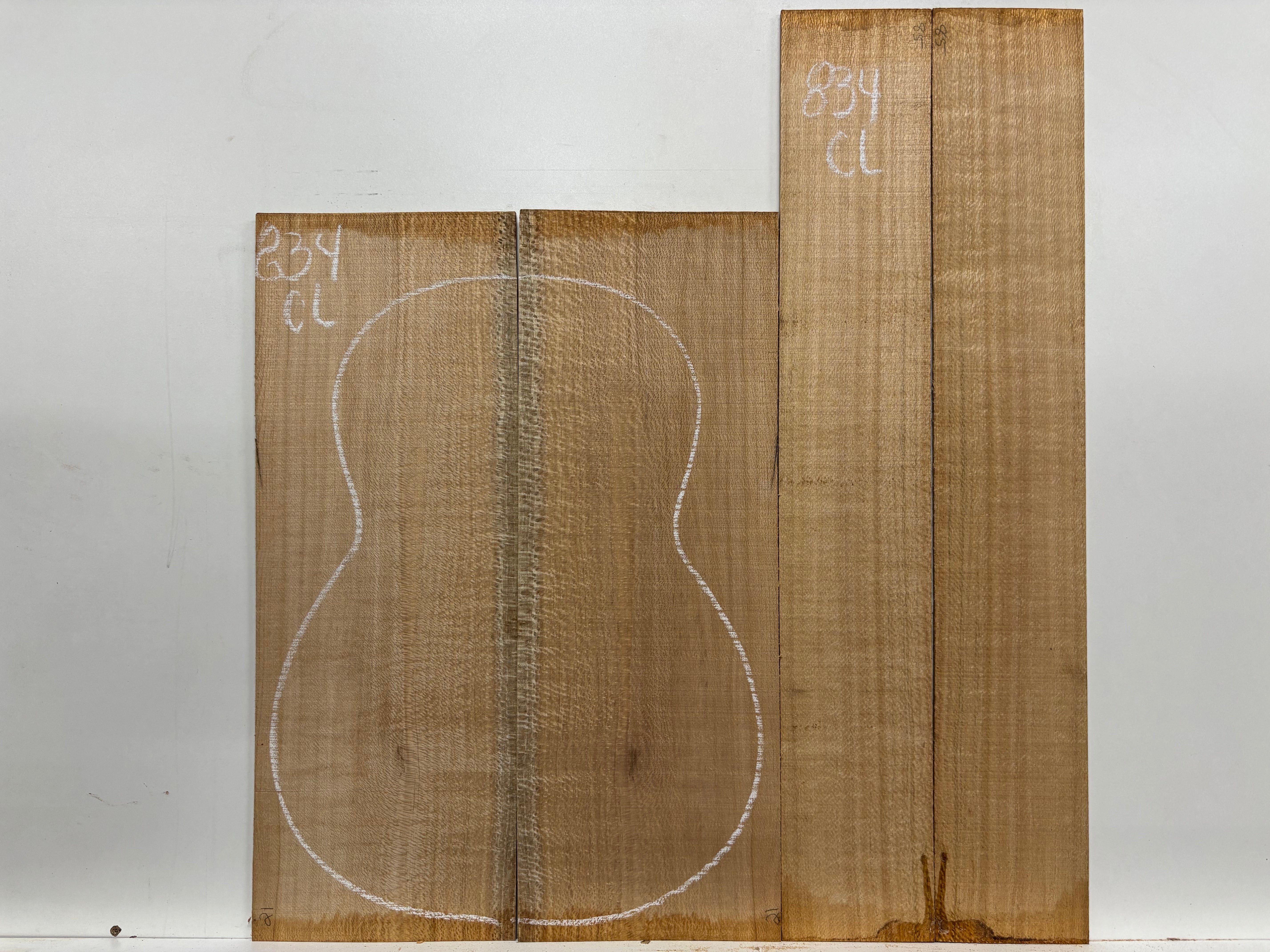 Lacewood Classical Guitar Back & Side Set #834 – Exotic Wood Zone