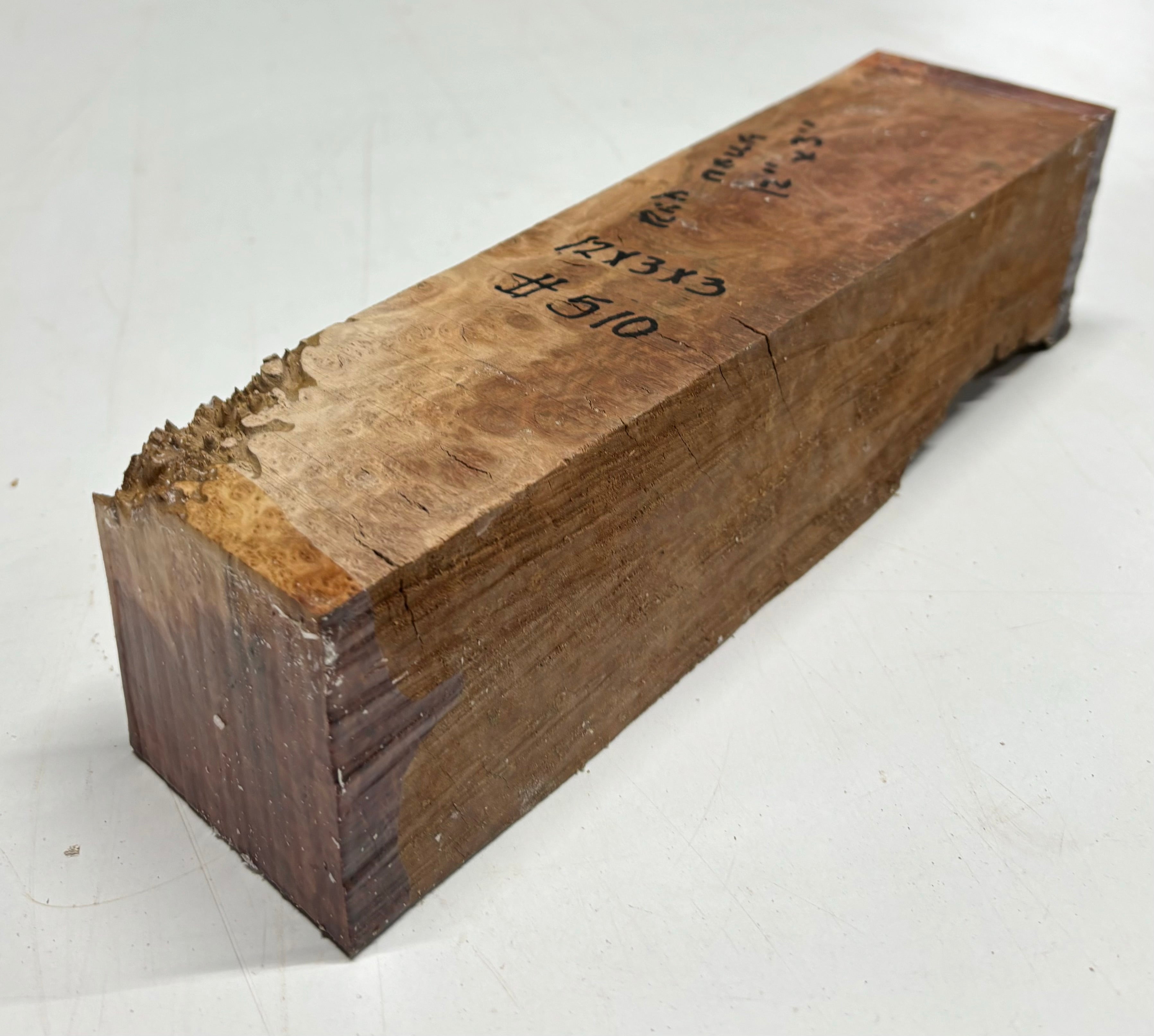 Australian Red Mallee Pepper Mill Blank 12" x 3" x 3" #510 – Exotic ...