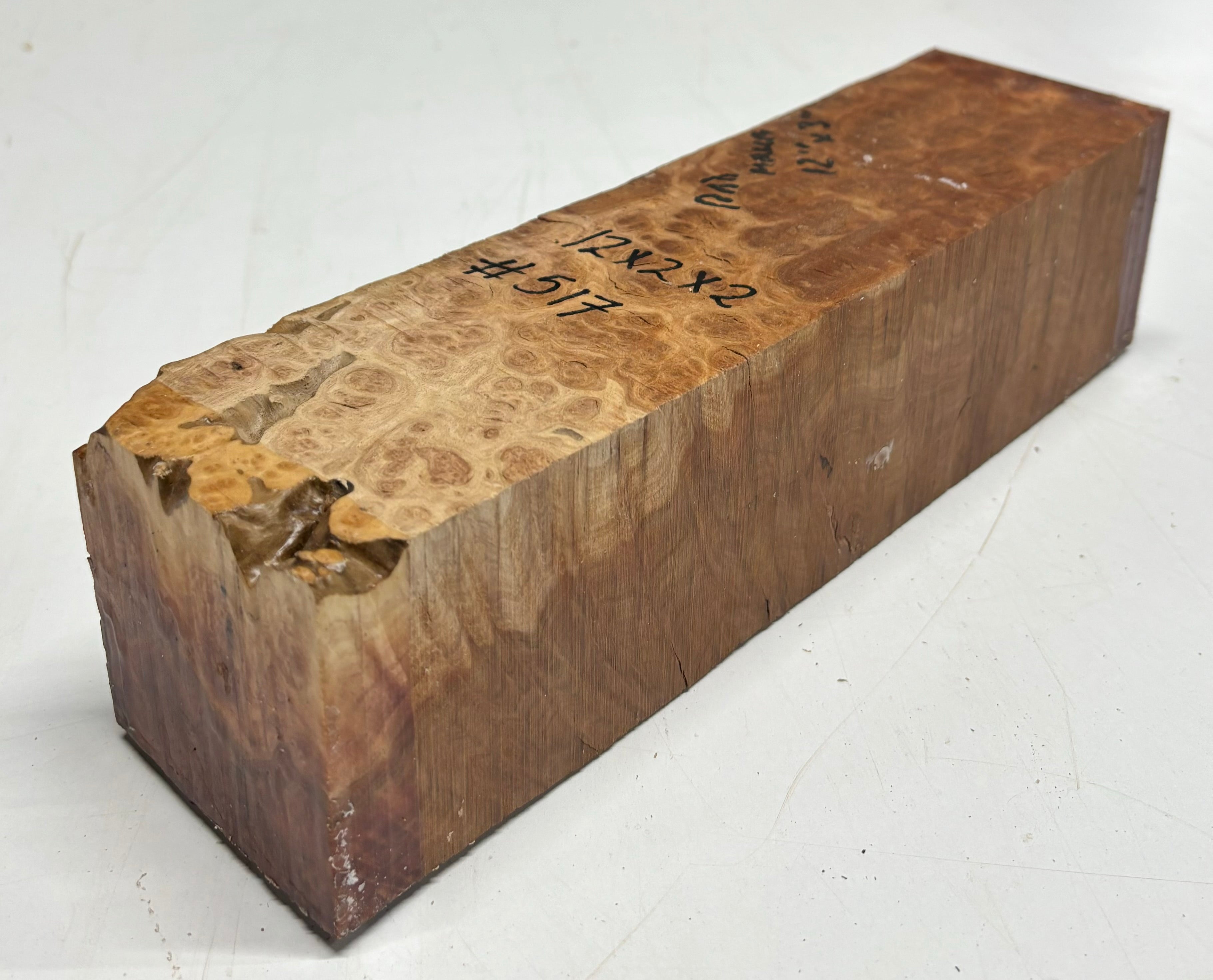 Australian Red Mallee Pepper Mill Blank 12" x 3" x 3" #517 – Exotic ...
