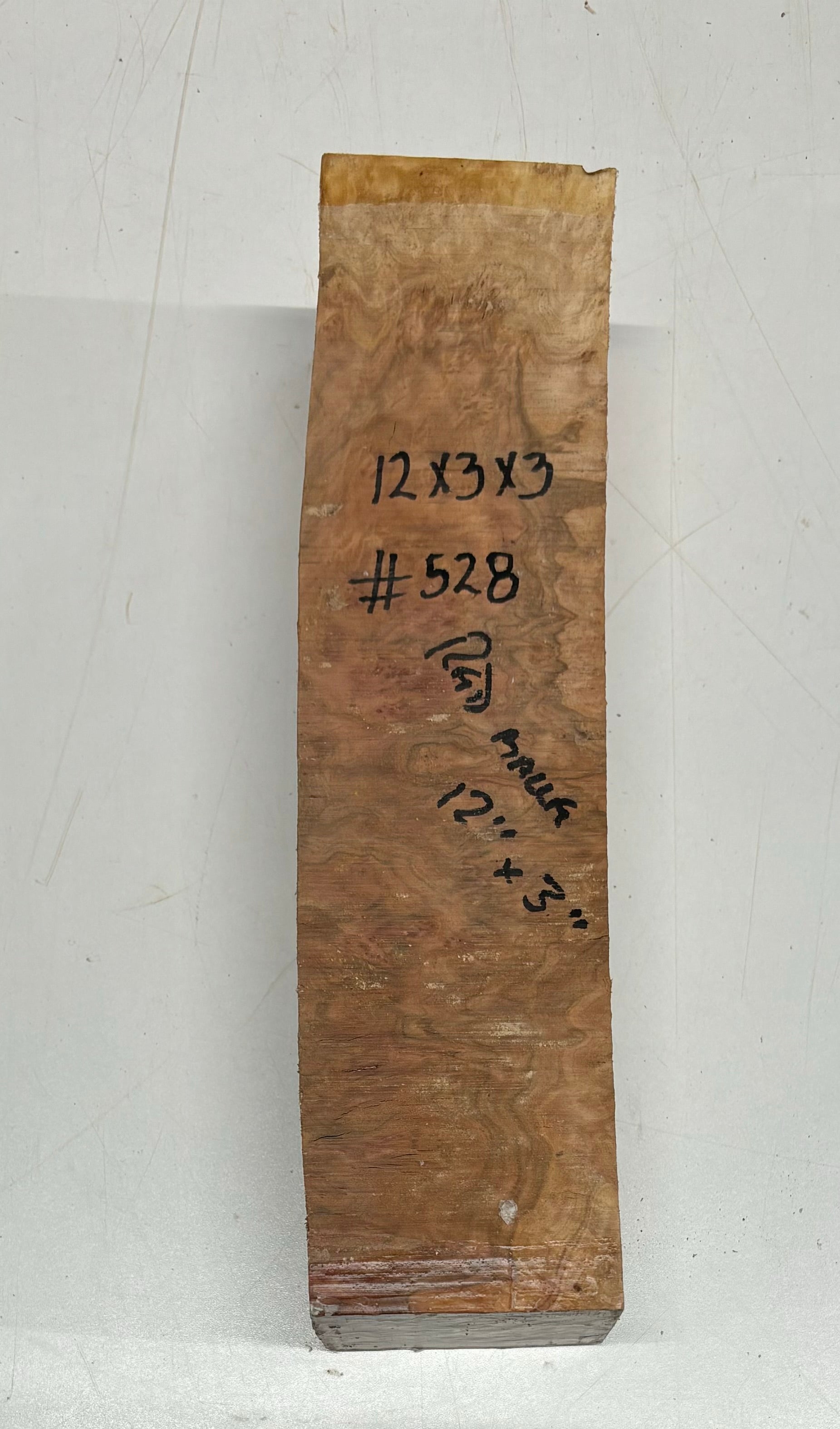 Australian Red Mallee Pepper Mill Blank 12" x 3" x 3" #528 – Exotic ...