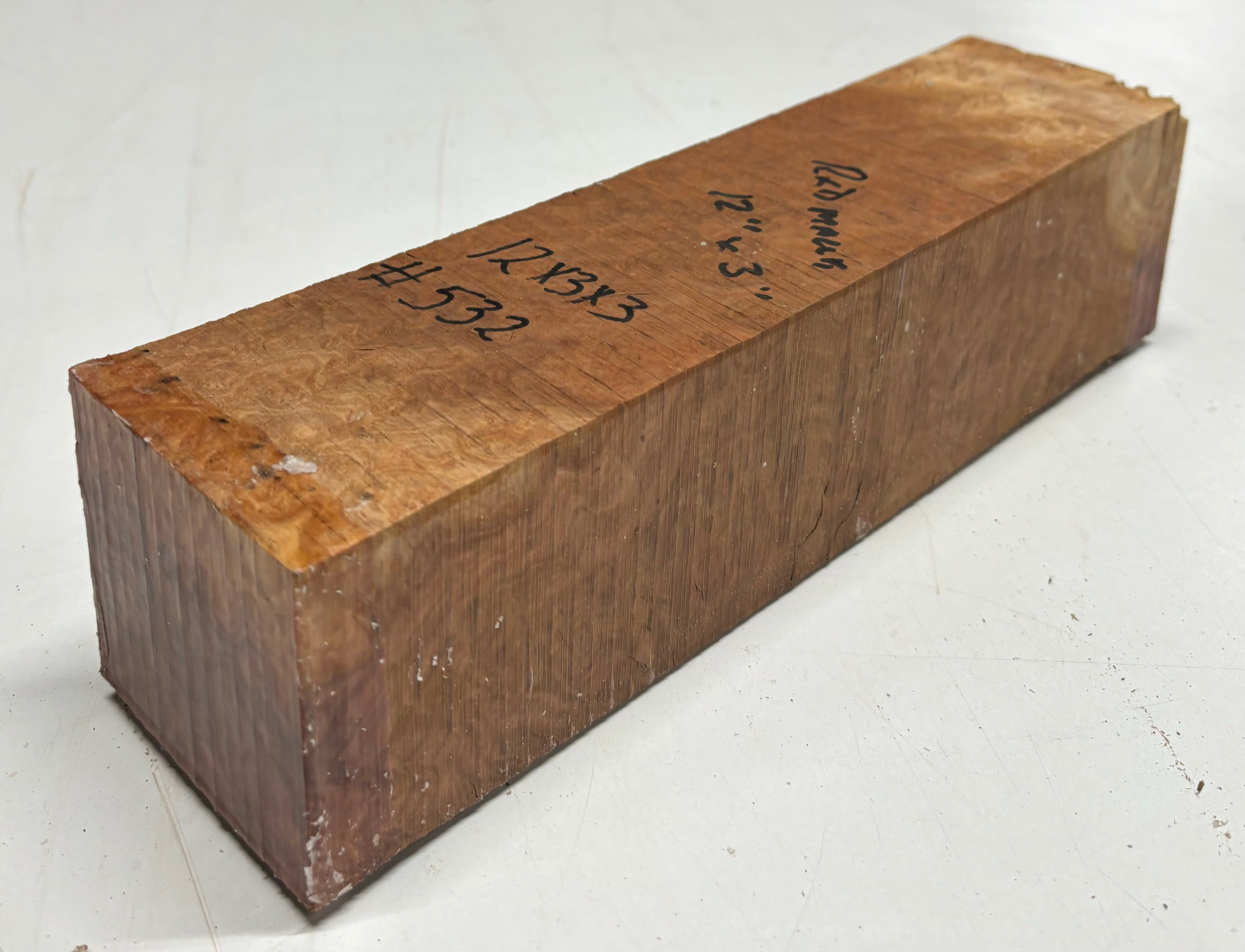 Australian Red Mallee Pepper Mill Blank 12" x 3" x 3" #532 – Exotic ...