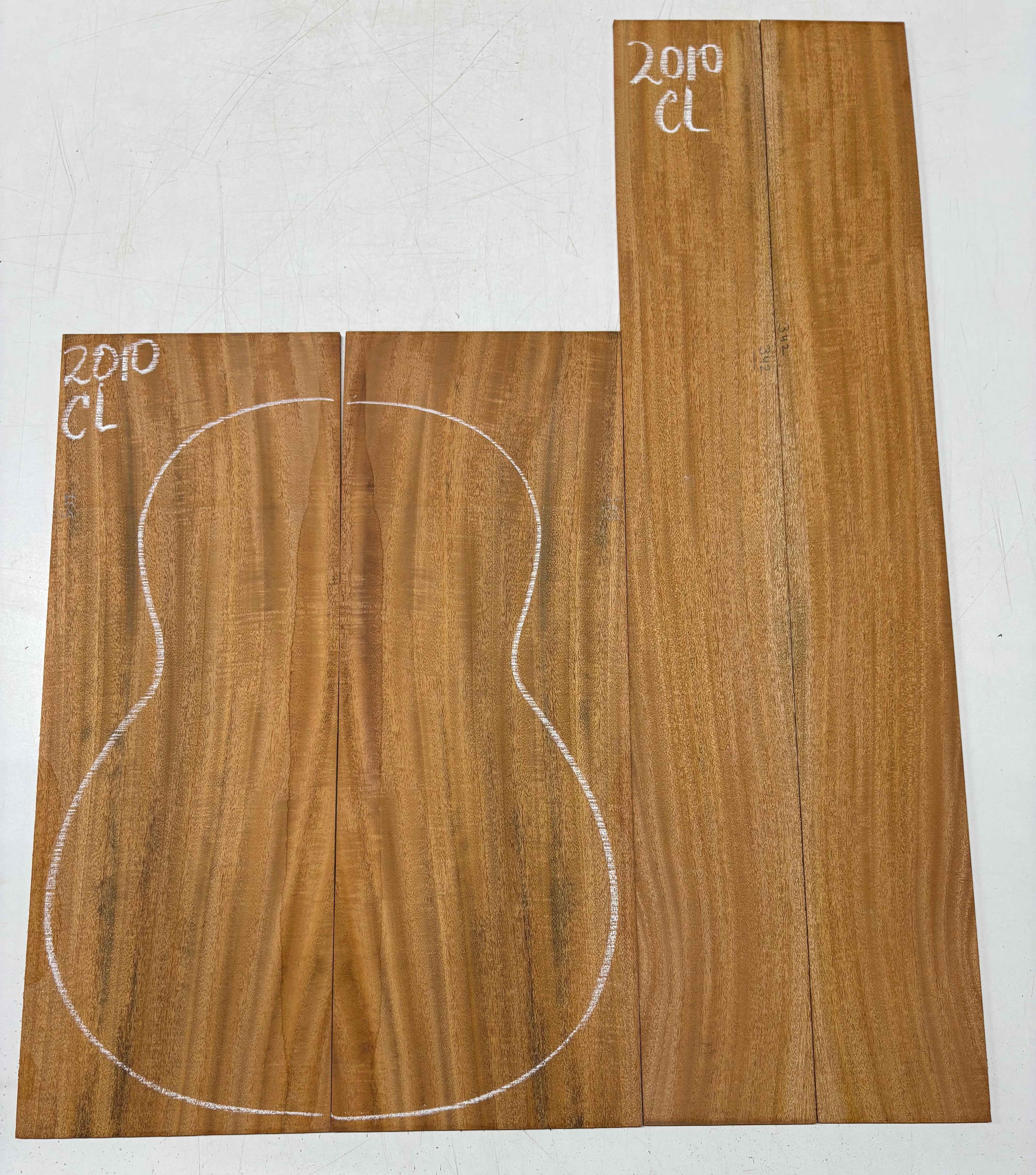 Flame Mahogany Classical Guitar Back & Side Set #2010 – Exotic Wood Zone