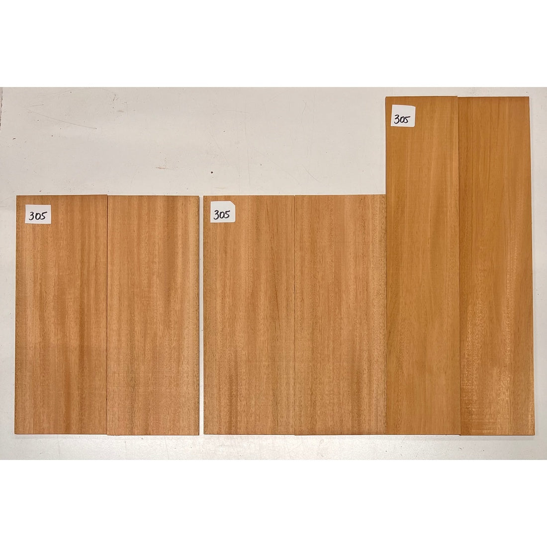Fijian Mahogany Baritone Guitar Back & Side Sets + Top Sets #305 ...