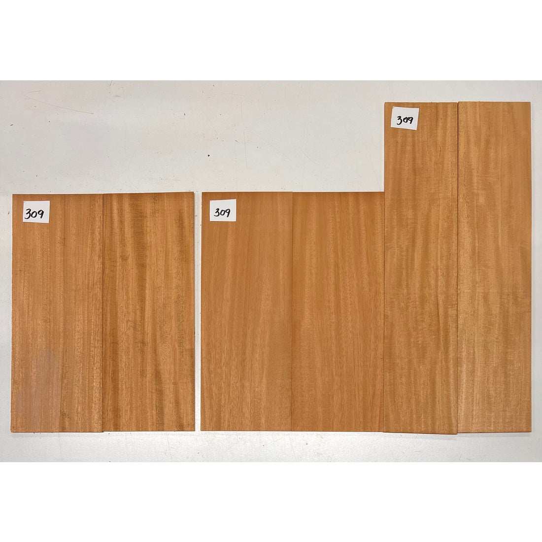 Fijian Mahogany Baritone Guitar Back & Side Sets + Top Sets #309 ...