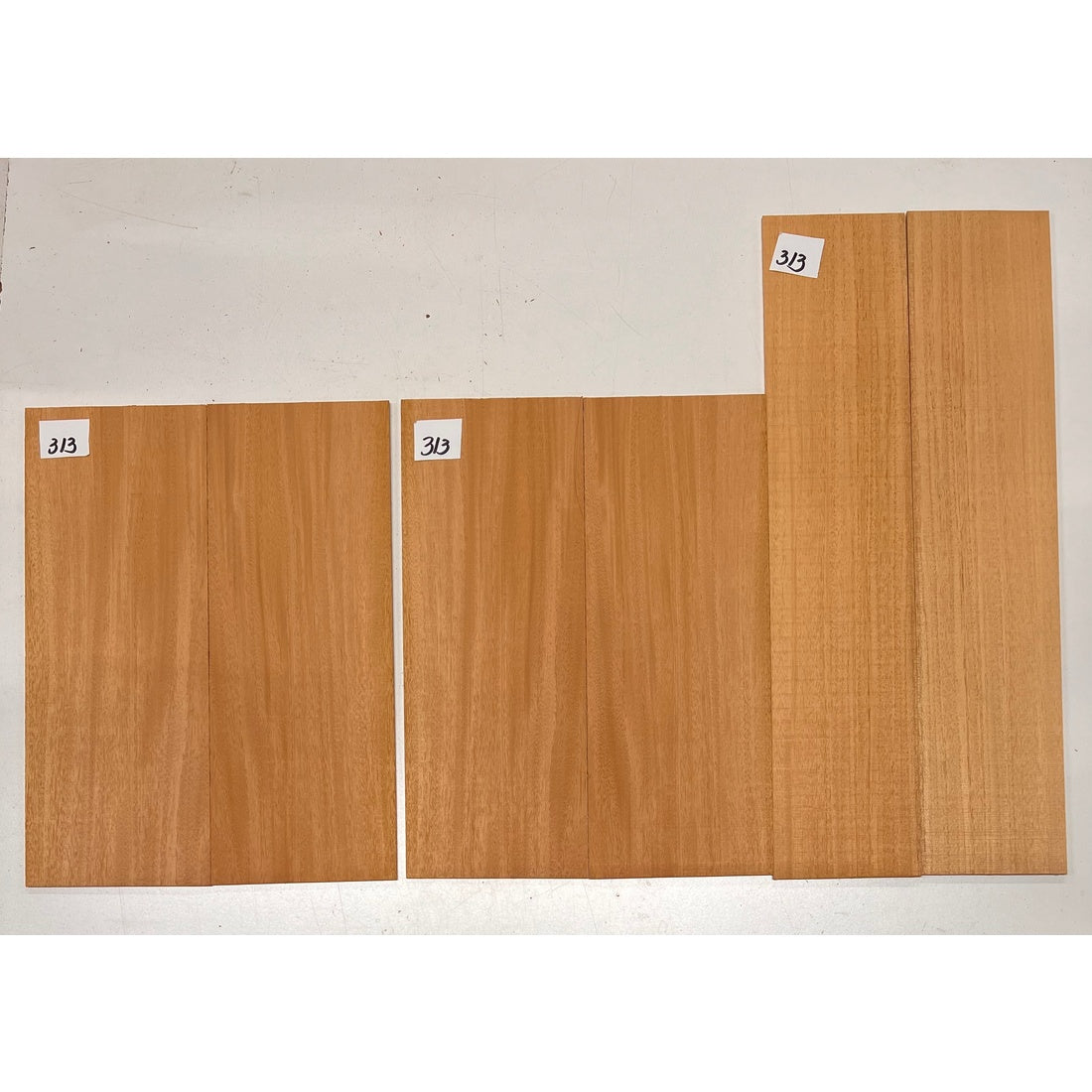 Fijian Mahogany Baritone Guitar Back & Side Sets + Top Sets #313 ...