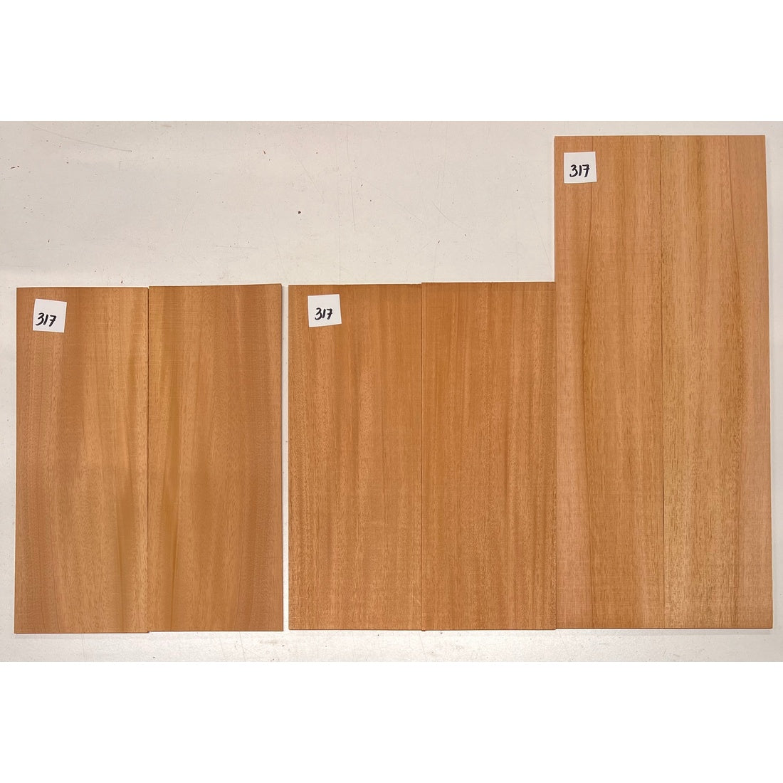 Fijian Mahogany Baritone Guitar Back & Side Sets + Top Sets #317 ...