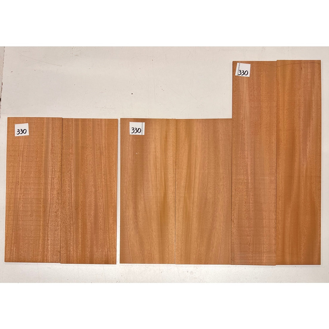 Fijian Mahogany Baritone Guitar Back & Side Sets + Top Sets #330 ...