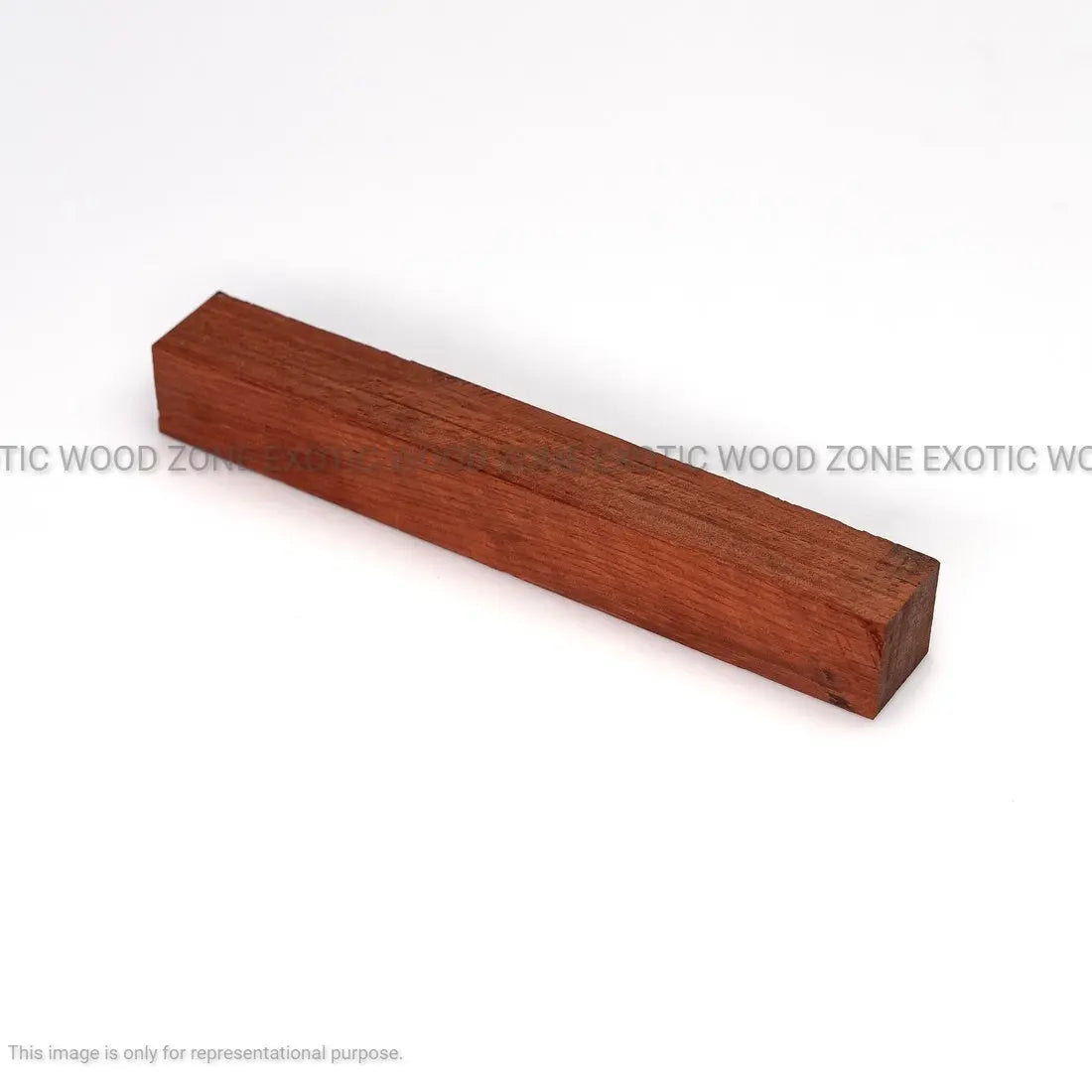 Pack of 100, Padauk Wood Pen Blanks 3/4" x 3/4" x 6" – Exotic Wood Zone