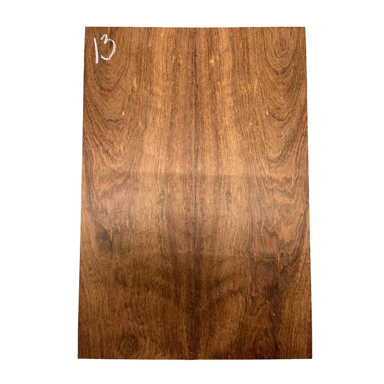 Chechen/Caribbean Rosewood Bookmatched Guitar Drop Tops 21" x 7" x 3/8 ...