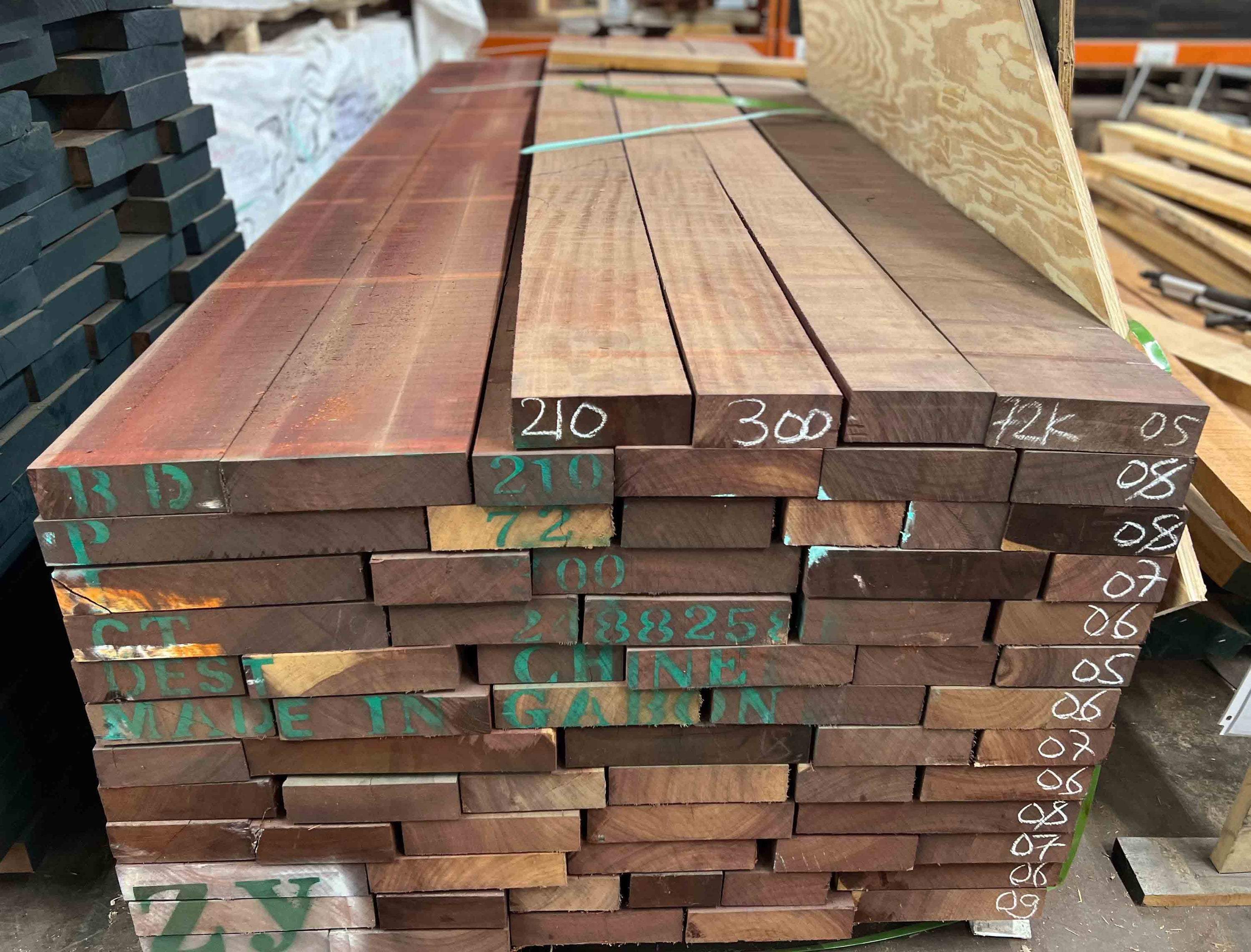 8/4 African Padauk Lumber - Exotic Wood Zone – Exotic Wood Zone