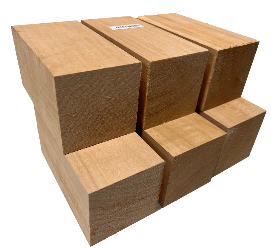 Basswood Carving Wood Blocks Get it now - Exotic Wood Zone – Exotic ...