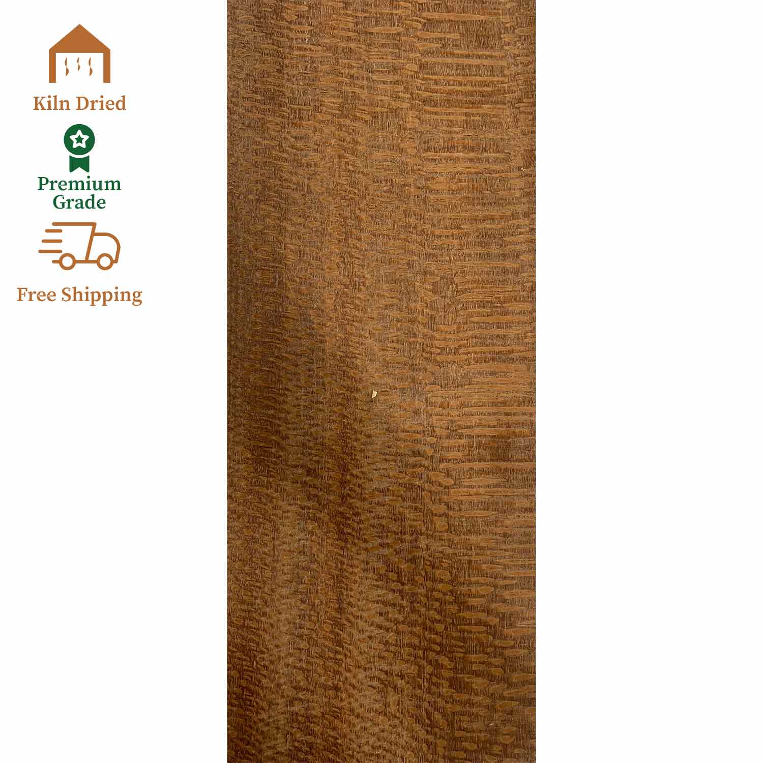 Premium Leopardwood 4/4 Lumber/ 1 2x3 Lumber - Exotic Wood Zone ...